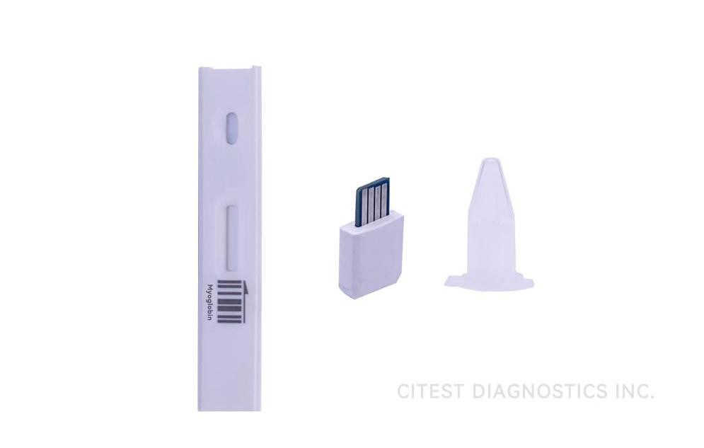 Myoglobin MYO Diagnostic Test Kit Citest Fluorescence Immunoassay Analyzer